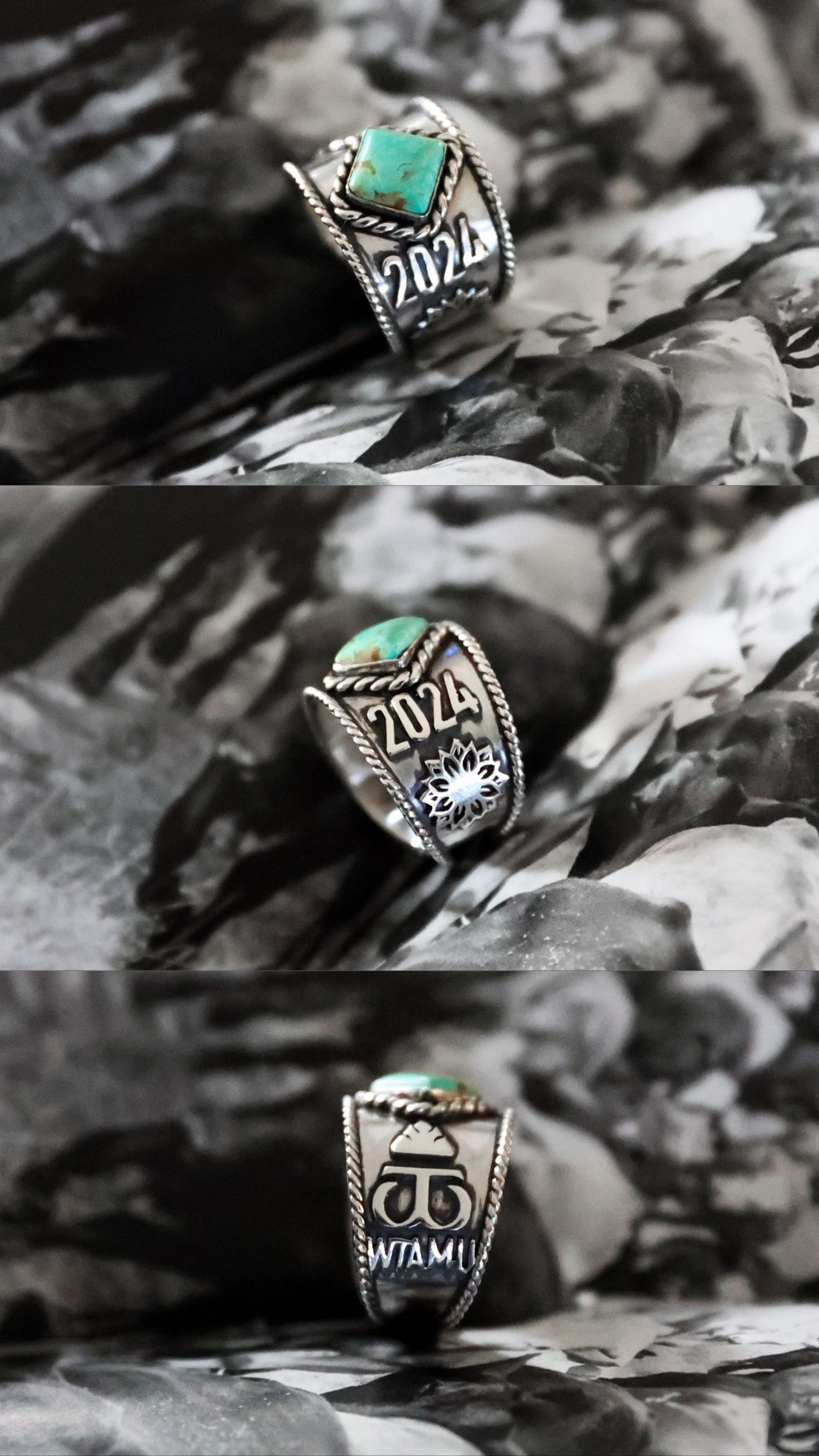 Custom Cigar Style Ring - Center Stone – The Rockin' T Bar S